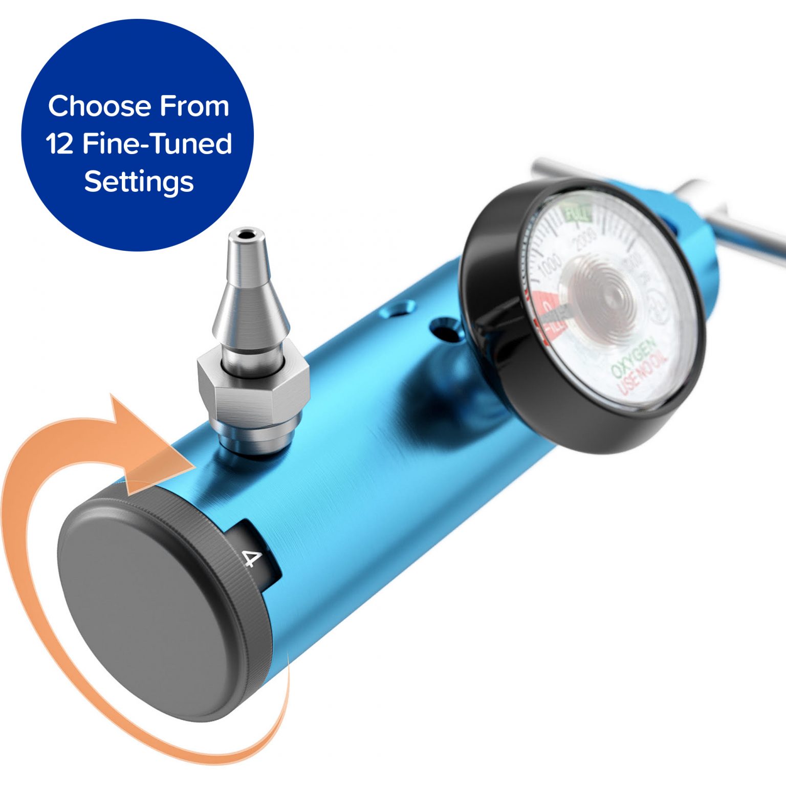 Nuvälsa Low Flow Oxygen Regulator – German Engineering and Precision ...